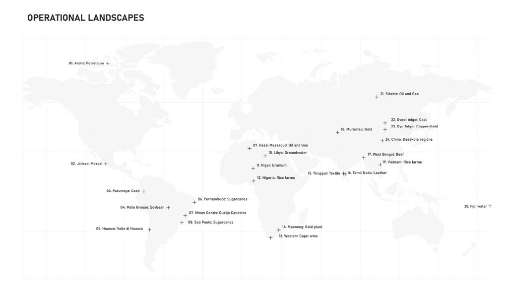 Operational landscapes worldwide